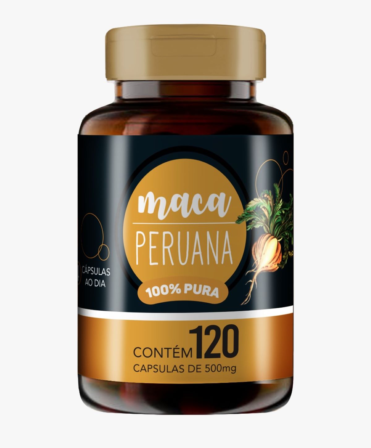 Cápsula de maca peruana Natuvite 120 caps – Casa do Norte Caruaru